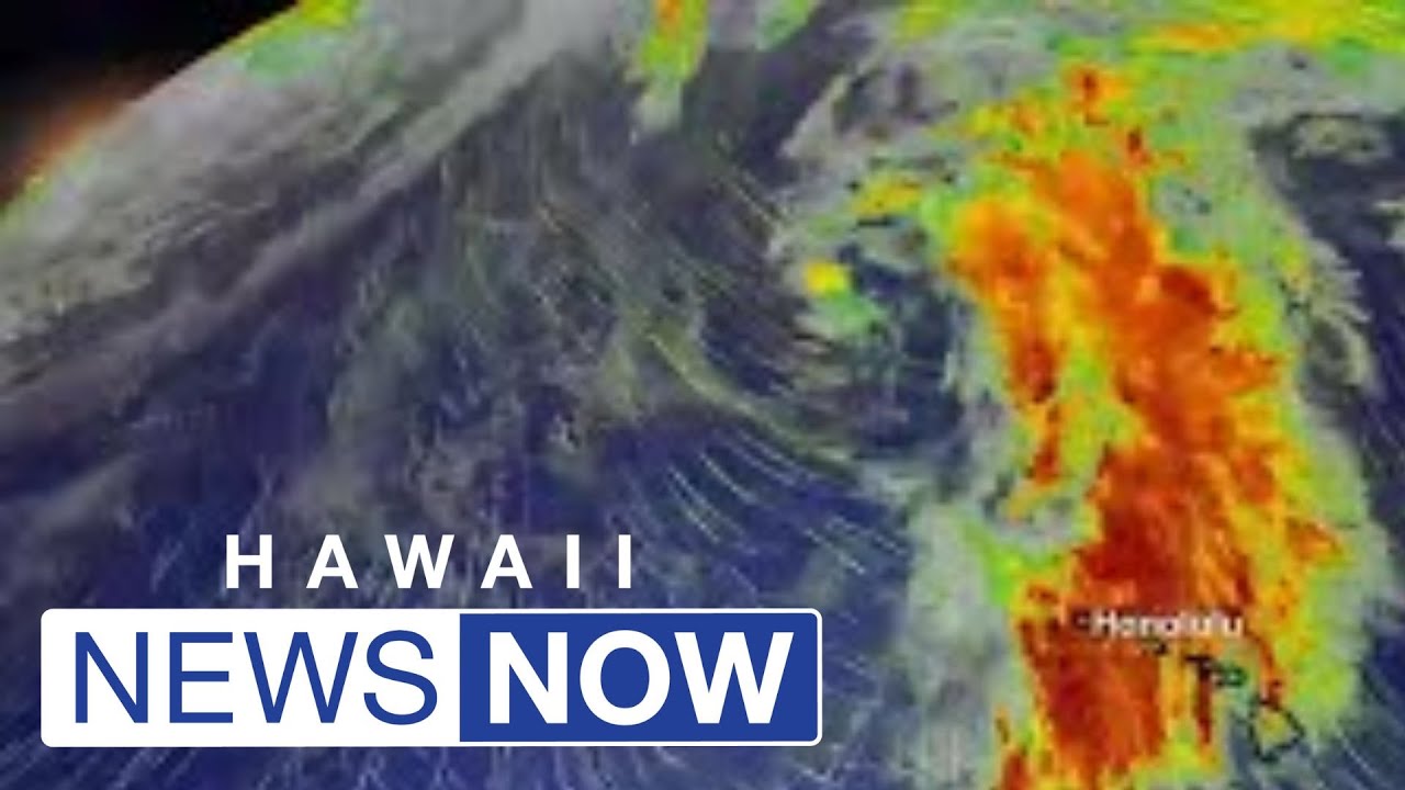 Potent storm moving through the state, flood alerts are posted - YouTube