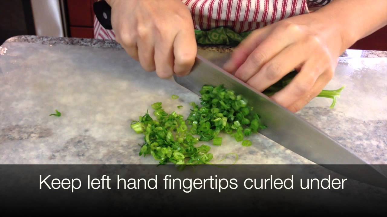 Chopped Spinach Stem Prep - YouTube