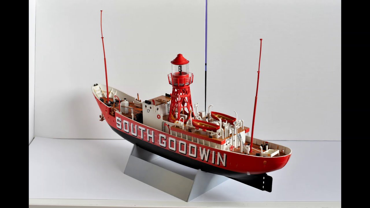 Revell 1:144 Scale 'Trinity House Lightship' Build, January 2021 - YouTube