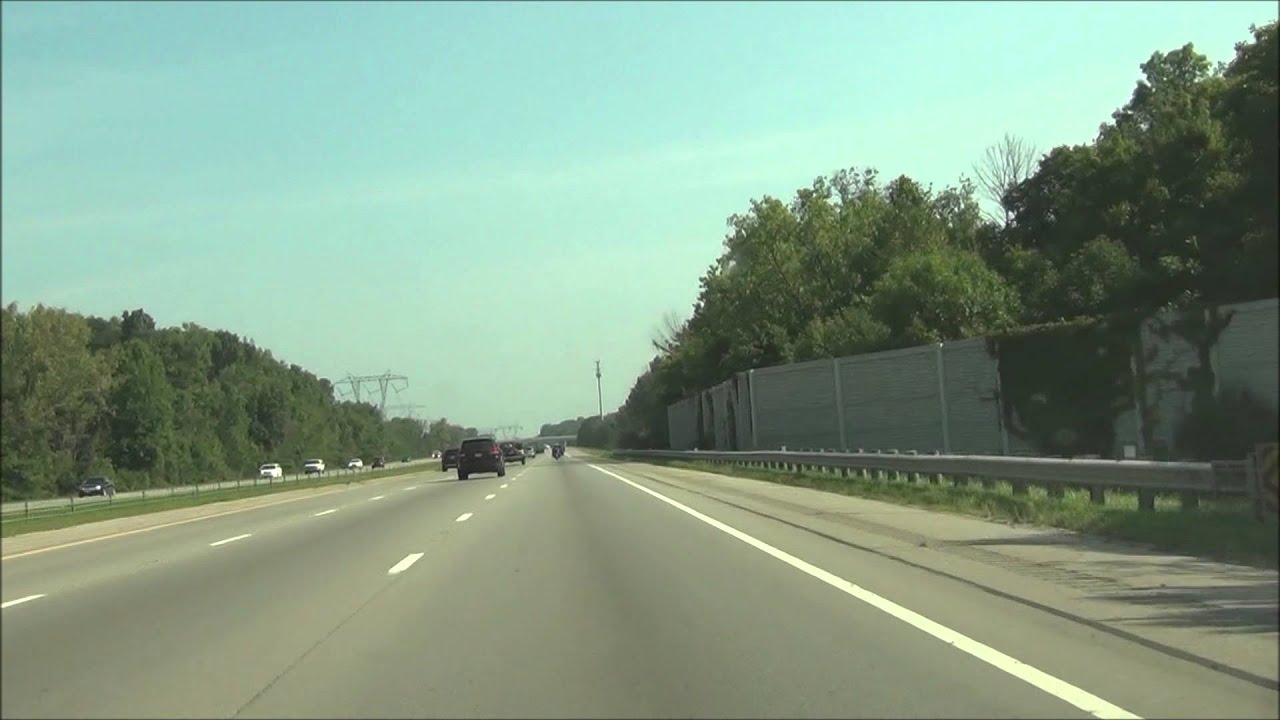 Ohio - Interstate 71 North - Mile Marker 120 to 130 (9/7/15) - YouTube