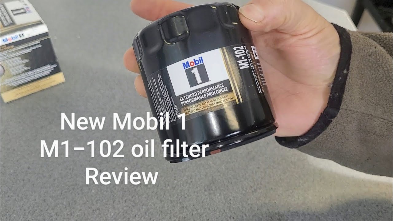 New Mobil 1 M1-102 oil filter Review - YouTube