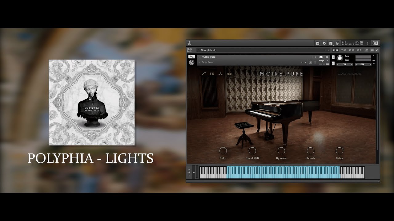 Polyphia sounds AMAZING with piano- Lights - YouTube