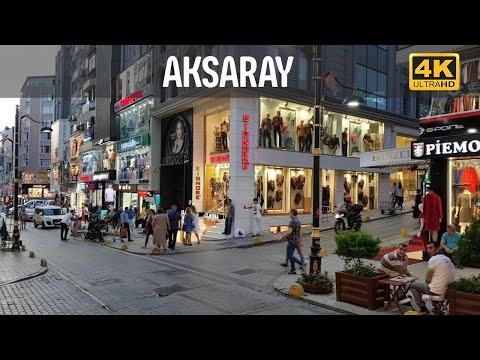 İstanbul Aksaray Yürüyüş Turu 2022|4k UHD 60fps