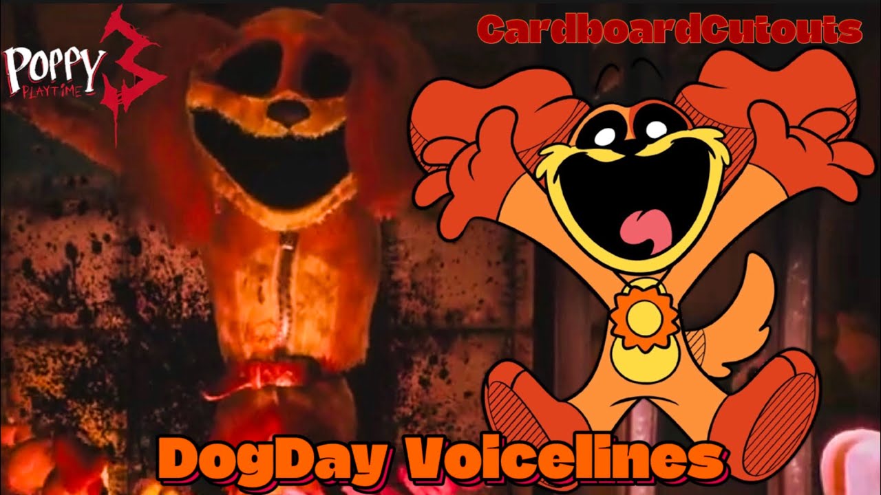 Poppy Playtime Chapter 3 - DogDay Voicelines - YouTube