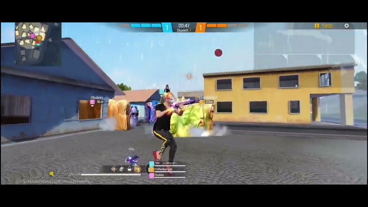 FREE FIRE PEPENG SHOT 1 VS 3 - YouTube