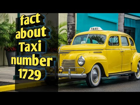 Fact about taxi cab number 1729 - YouTube