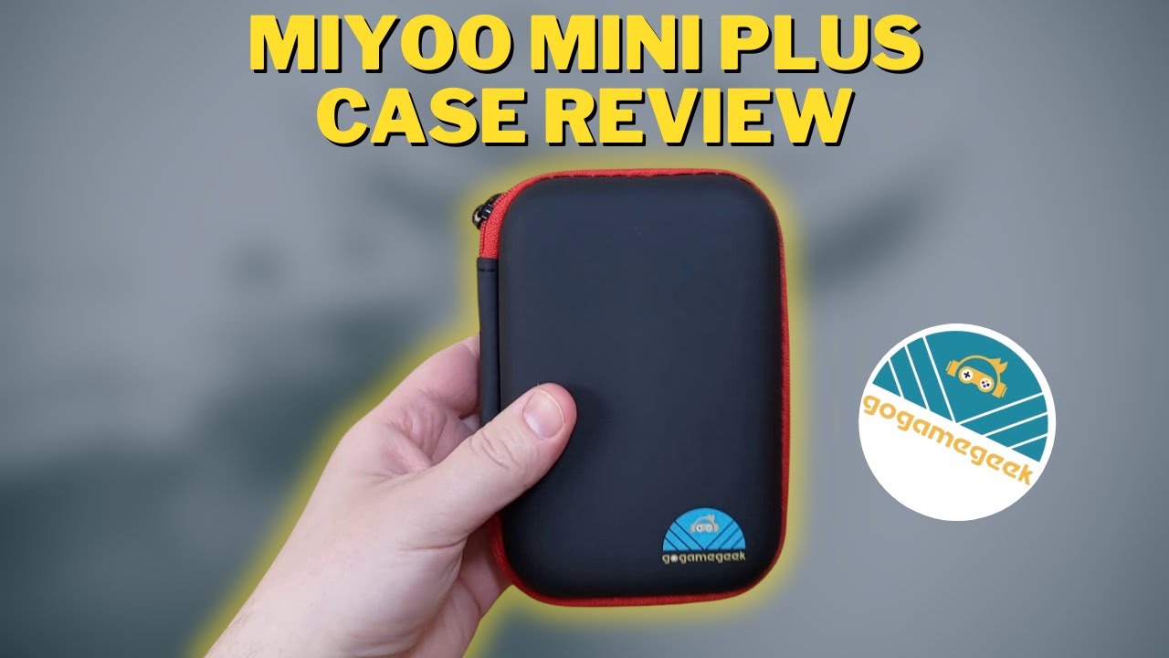 Miyoo Mini Plus Carry Case by GoGameGeek FULL REVIEW - YouTube