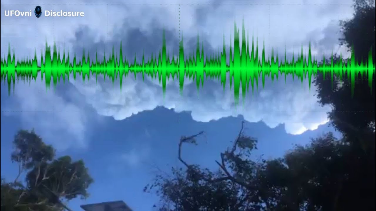 The Sound of The Shock Wave During The Powerful Explosive Eruption of ...