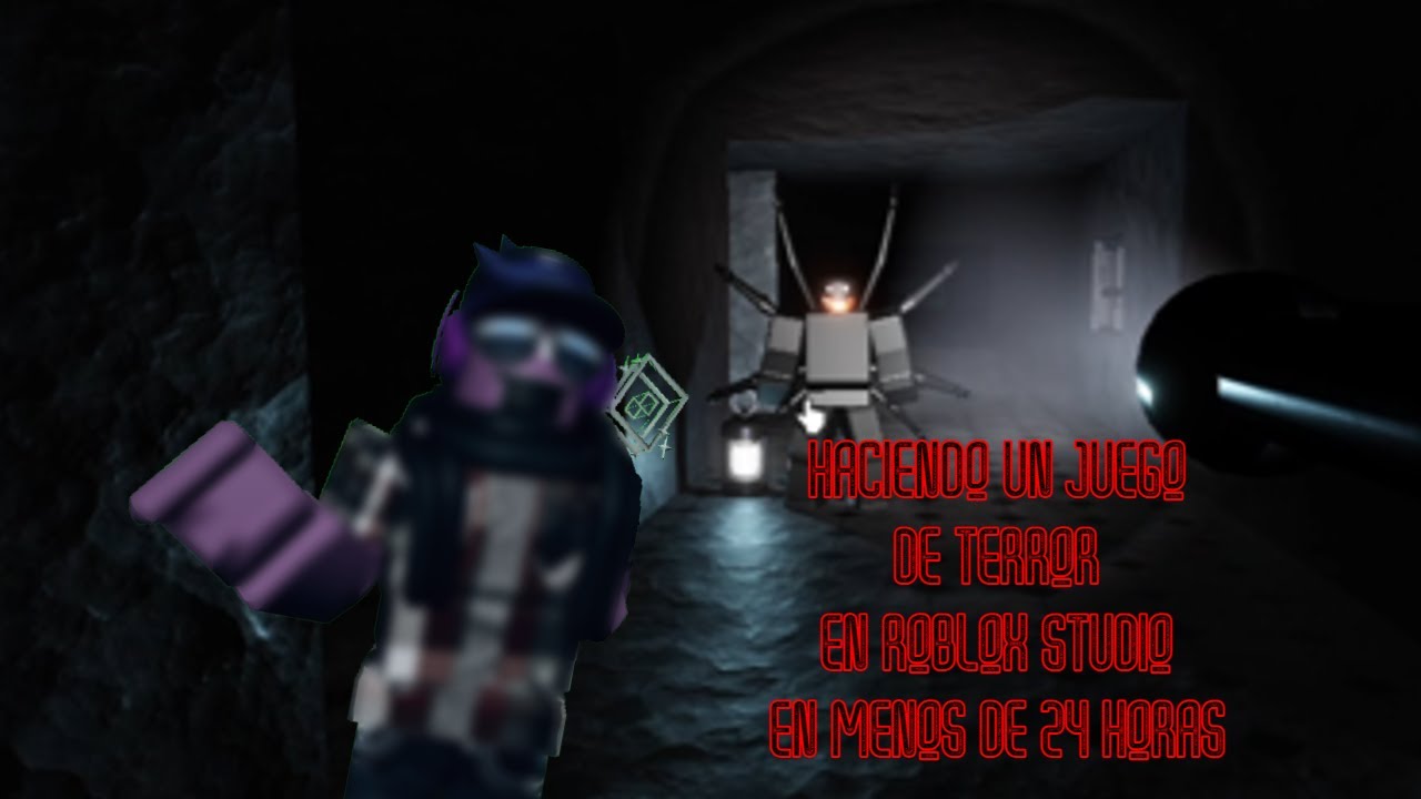 HACIENDO un JUEGO DE TERROR en ROBLOX STUDIO en MENOS de 24 HORAS 👍 - YouTube
