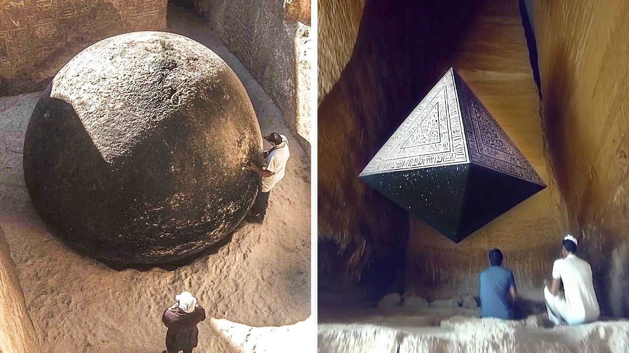 20 Strangest Finds in the Ancient Pyramids - YouTube