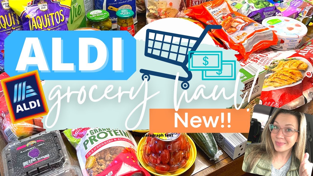 🛒 New!! ALDI Grocery Haul - Aldi haul plus DINNER IDEAS - YouTube
