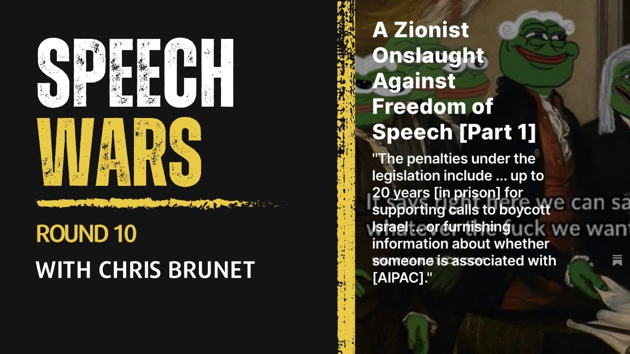 Speech Wars Round 10 with Chris Brunet | Previously Prohibited Episode ...