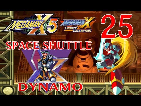 Mega Man X5 - Maverick 25: Dynamo; Space Shuttle (Legacy Collection ...