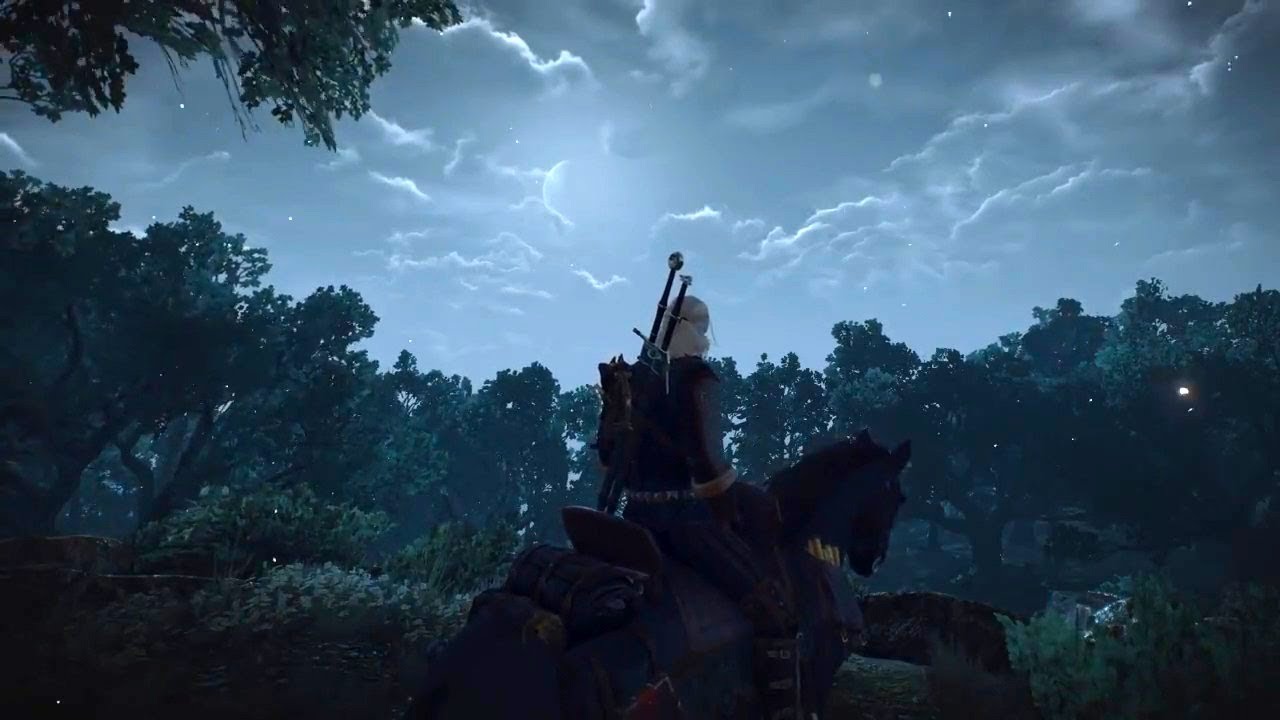 The Witcher 3 wild hunt Atmospheric ambient MUSIC + ROAMING - YouTube