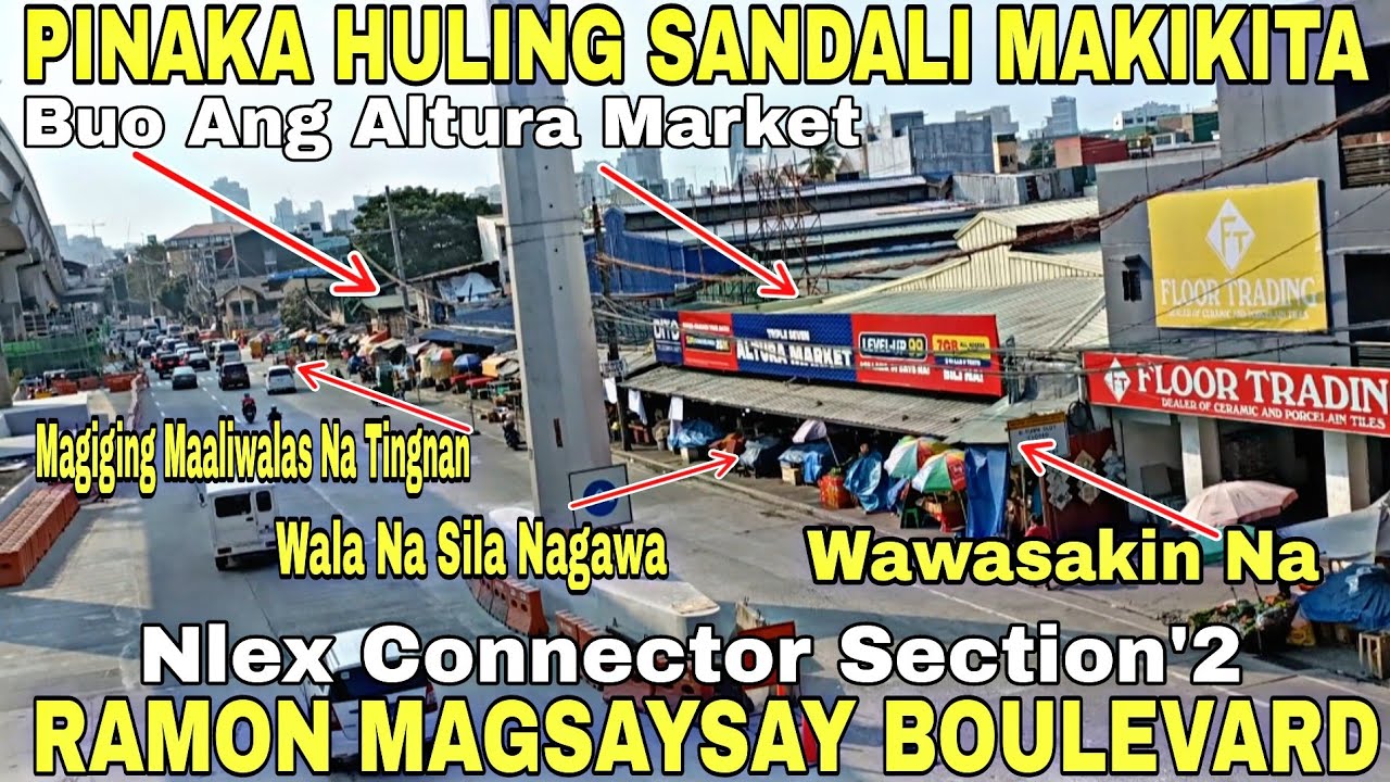 OMG😱PINAKA HULING BUO MAKIKTA ANG ALTURA MARKET WAWASAKIN NA MALAPIT NA ...