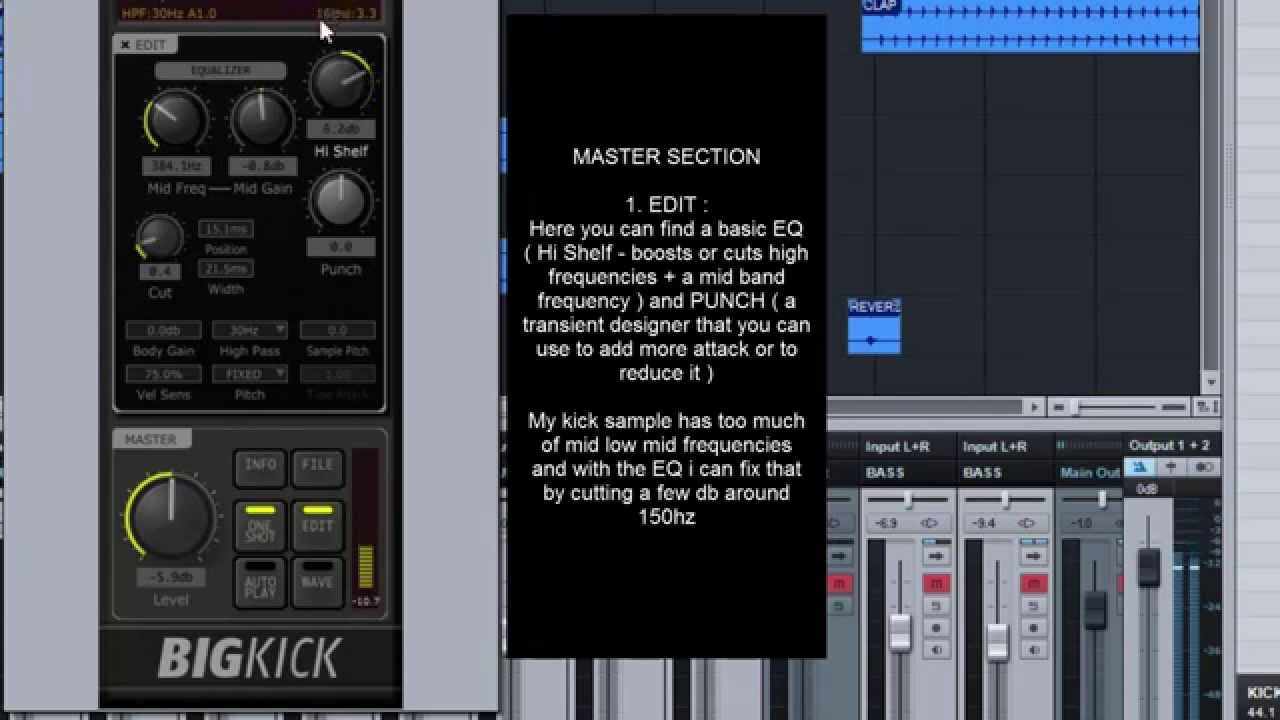 How to get Huge Kick sounds using BIGKICK plugin | Learn2mix #1 - YouTube