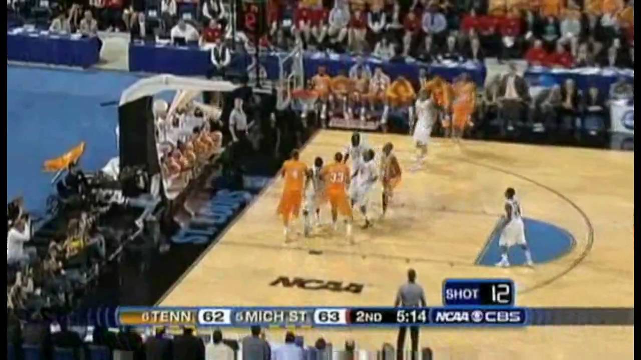 Tennessee vs. Michigan St. Highlights 3/28/10 - YouTube