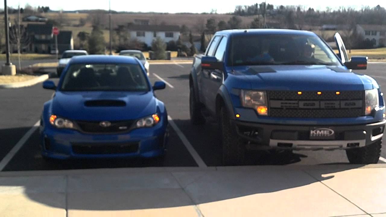 Svt Ford Raptor with cut out open - YouTube