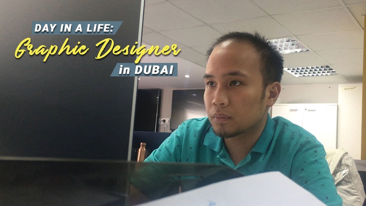 Day in a life of a Graphic Designer in Dubai - YouTube