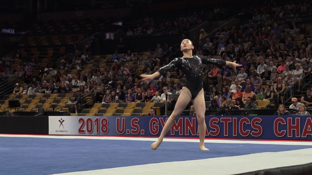Claire Dean – Floor Exercise – 2018 U.S. Gymnastics Championships ...