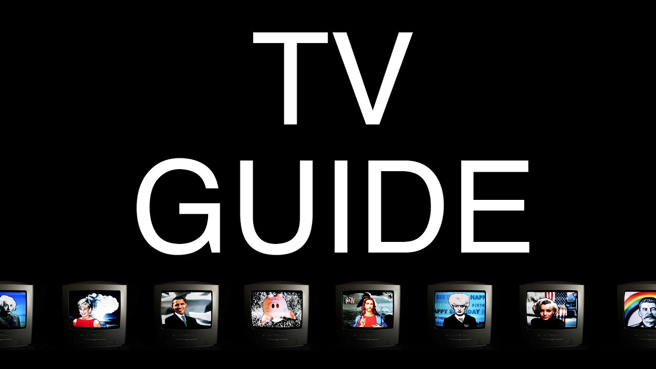 'TV Guide' Photography Display & Creation (No Audio) - YouTube