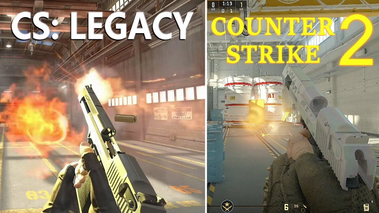 Comparing CS:Legacy and CS2 - YouTube