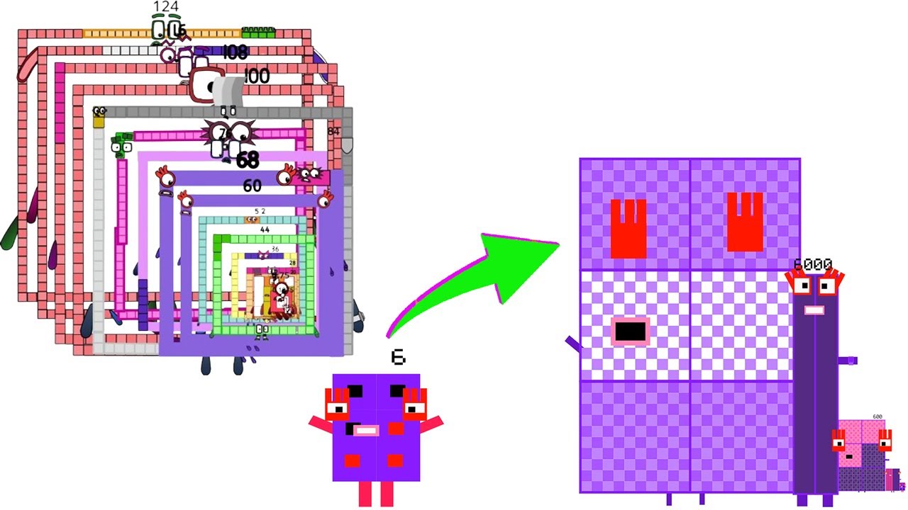 Numberblocks Math: Learn Adding Numbers | Numberblocks Sneezes | LEVEL ...