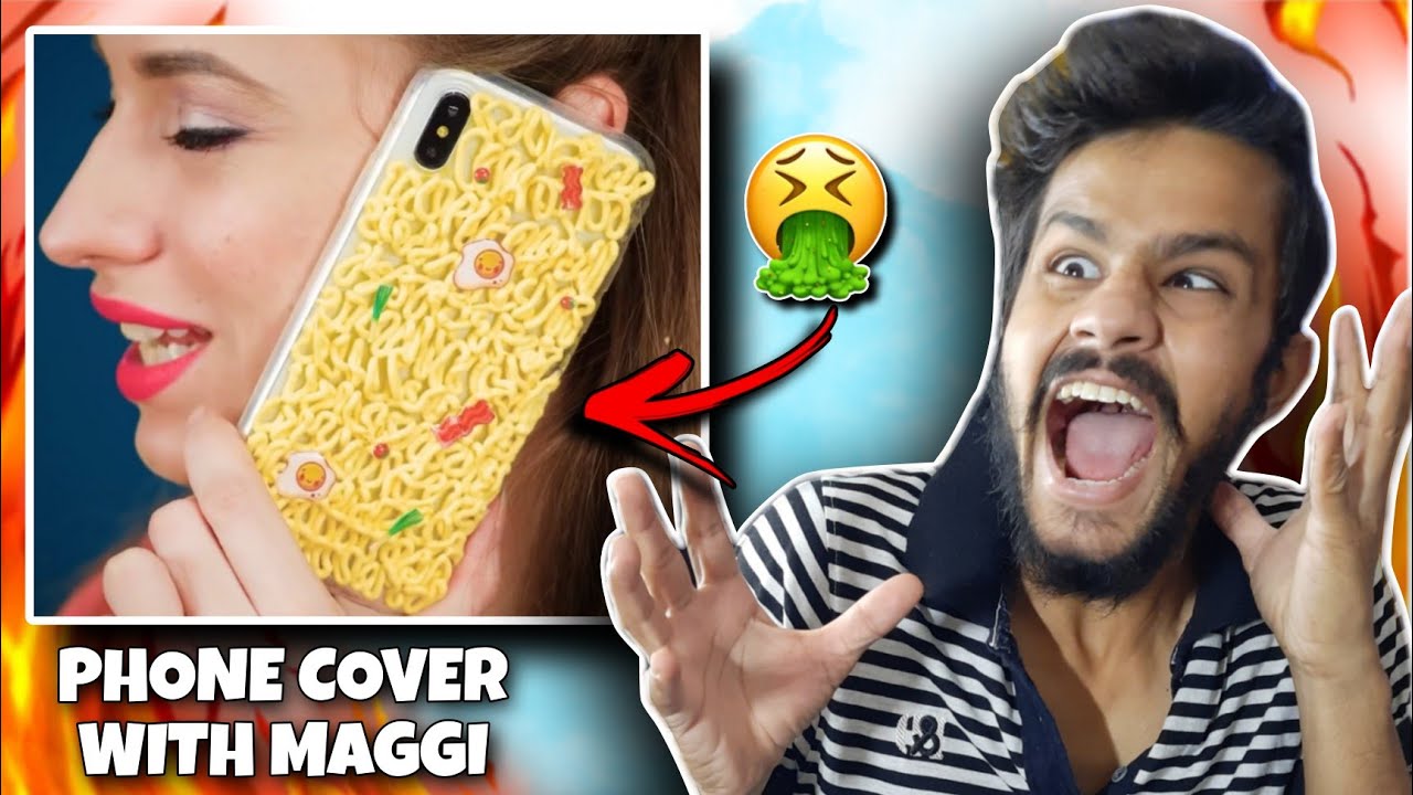 How To Make a Maggi Phone Cover | Shwet Sketches - YouTube