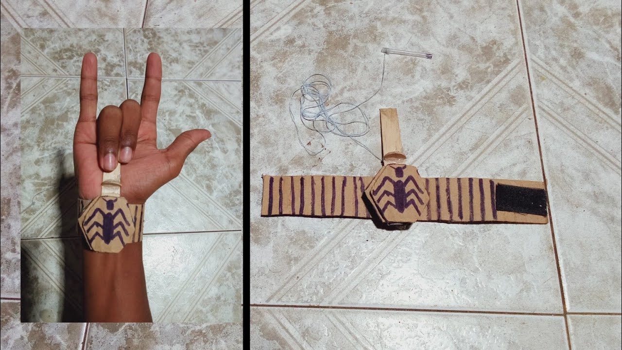How to make spider man web shooter at home /DM Tech/2024/www.youtube ...