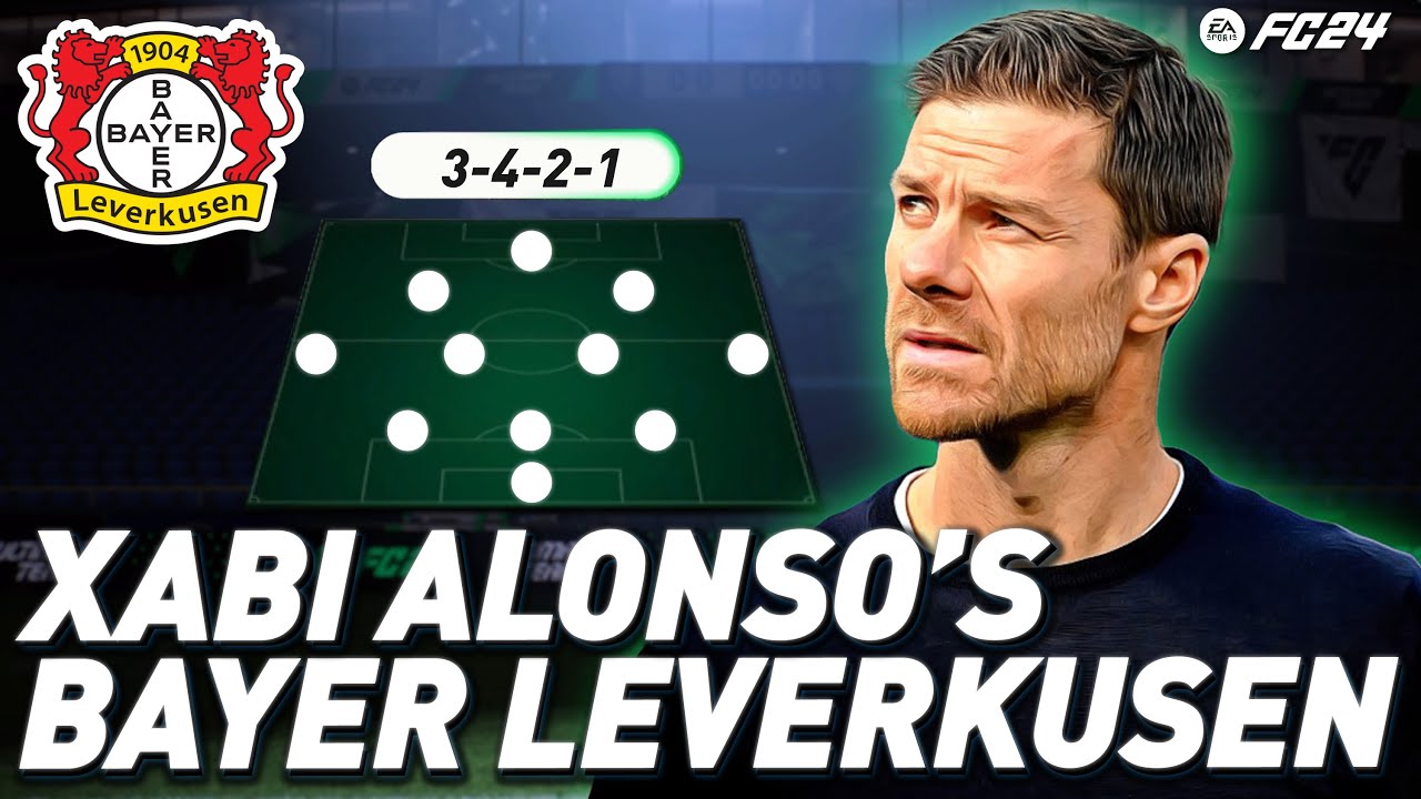 REPLICATE THE PLAYING STYLE OF XABI ALONSO'S BAYER LEVERKUSEN 3-4-2-1 ...