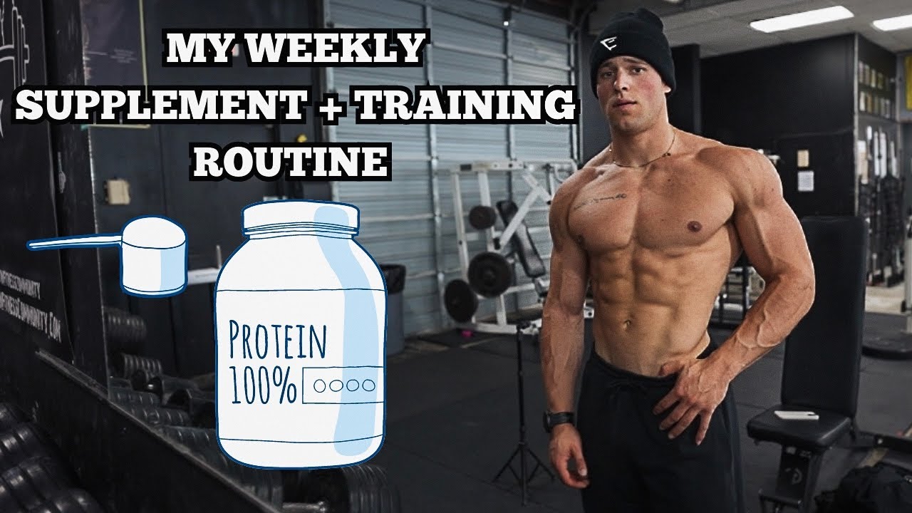 WEEKLY SUPPLEMENT AND TRAINING ROUTINE TO GET LEAN - YouTube