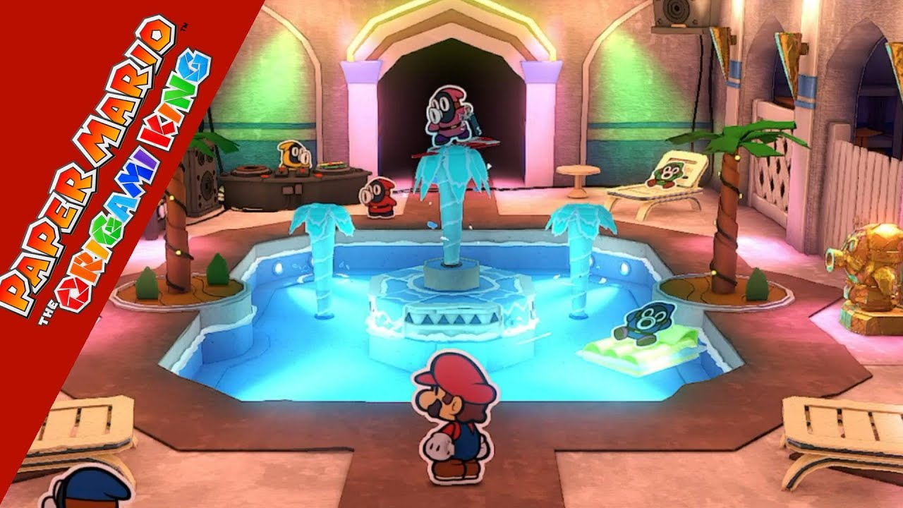 Paper Mario: The Origami King - Part 14 - The Disappearing Toad - YouTube