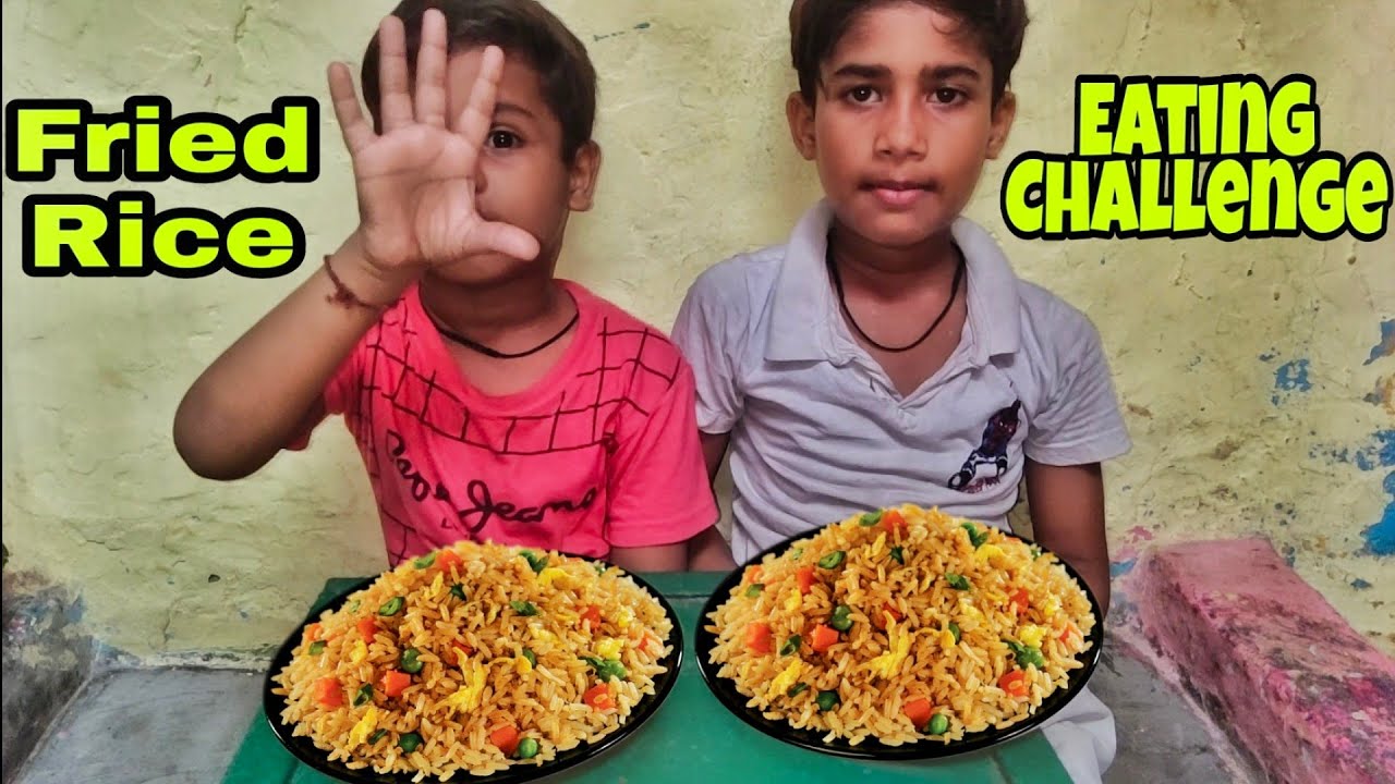 Fried Rice Eating Challenge || Today Eating Fried Rice || # ...