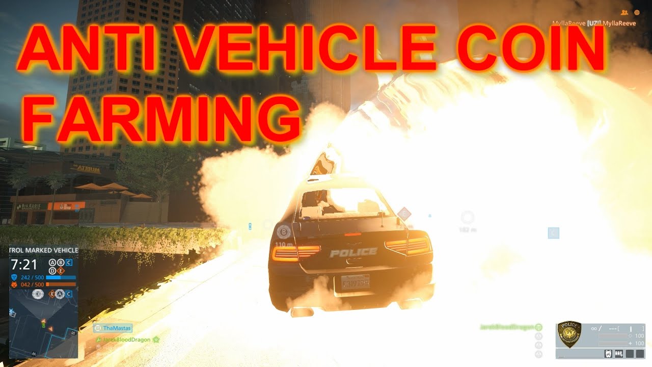 Battlefield Hardline: ANTI VEHICLE COIN FARMING - YouTube