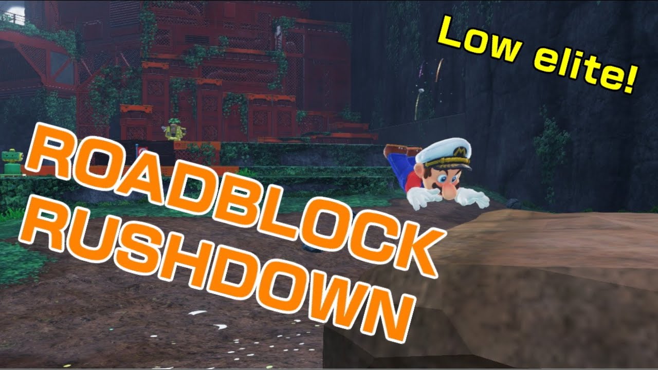 Bonus vid 2: Roadblock Rushdown | Low elite | Super Mario Odyssey (2 ...