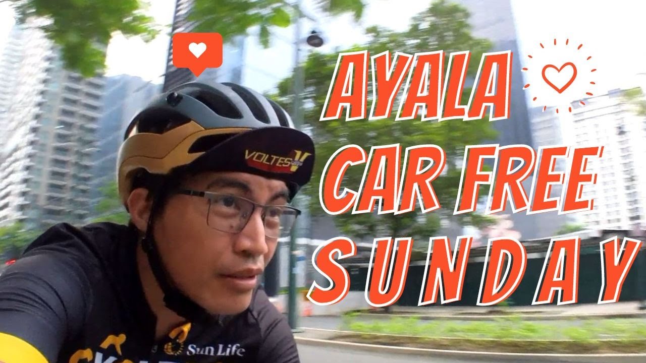 Ayala Car Free Sunday on 9/1/2024 - YouTube