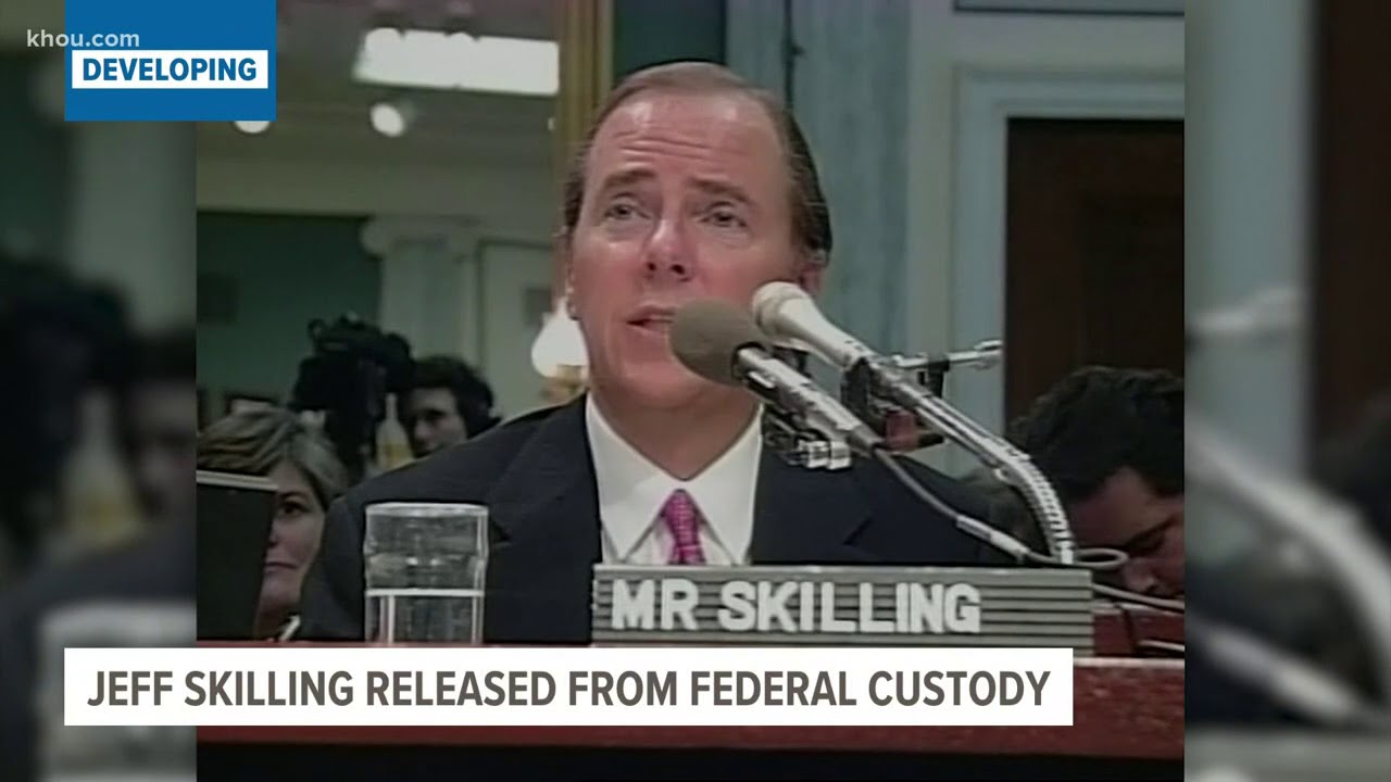 Jeff Skilling released from federal custody - YouTube