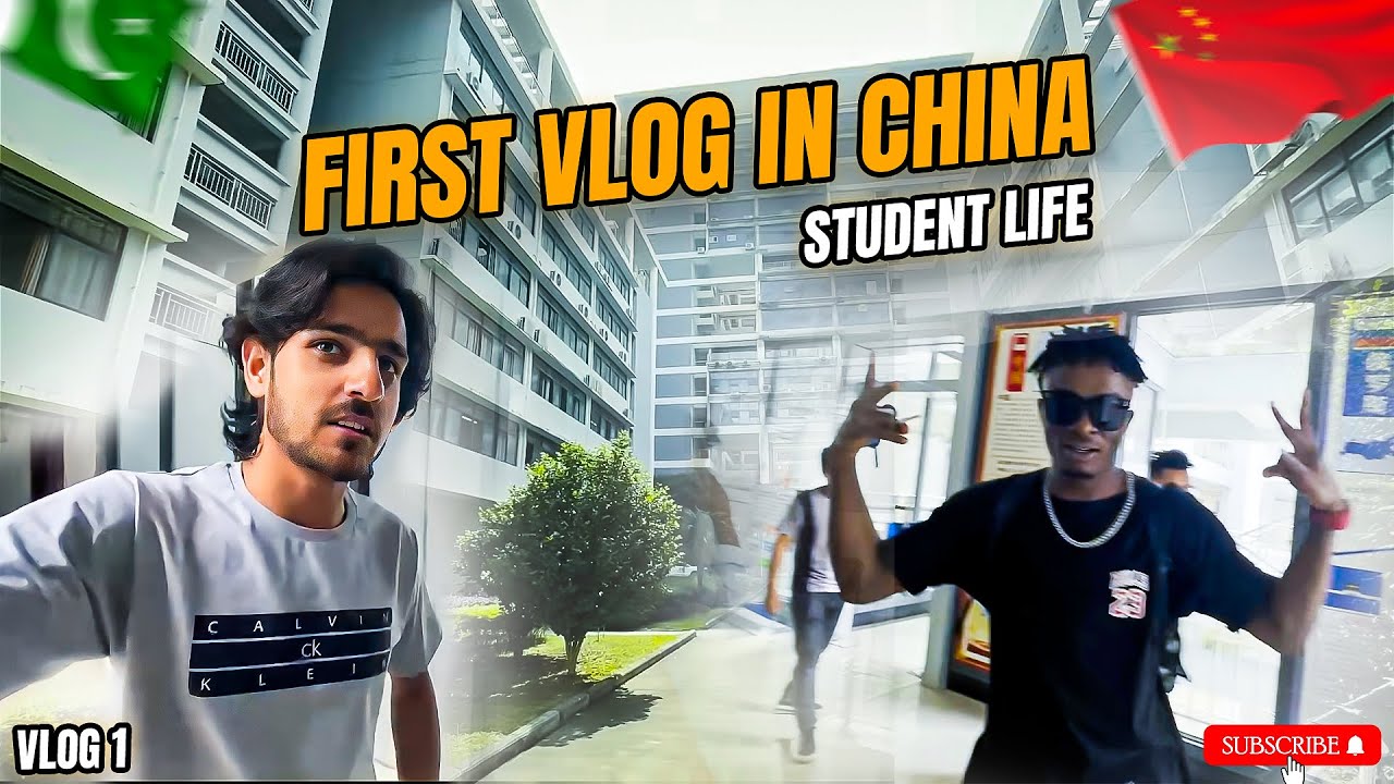 Life as a Student in China - My First Vlog | china vlogs - YouTube