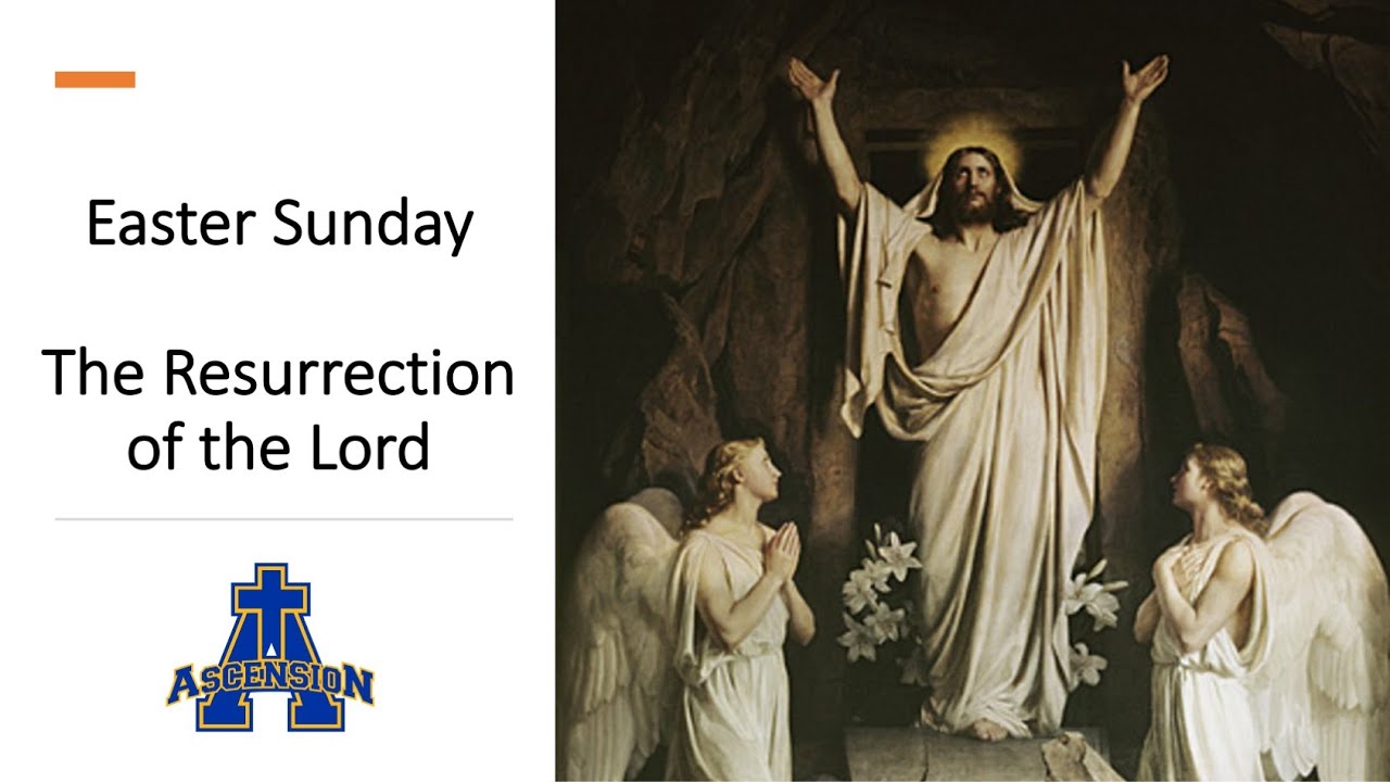 Easter Sunday The Resurrection of the Lord The Mass of Easter Day - YouTube