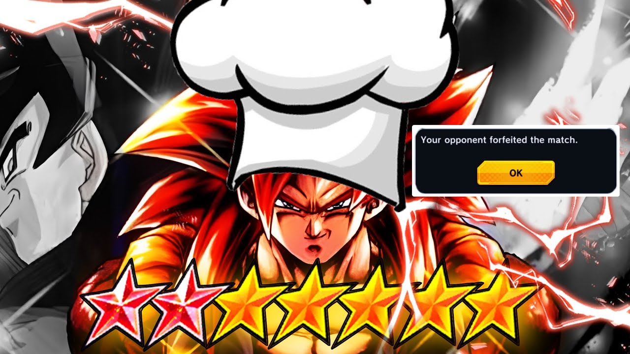 CHEF SSJ4 GOGETA IS AN AUTOMATIC FORFEIT BUTTON!! 9* LF SSJ4 GOGETA ...