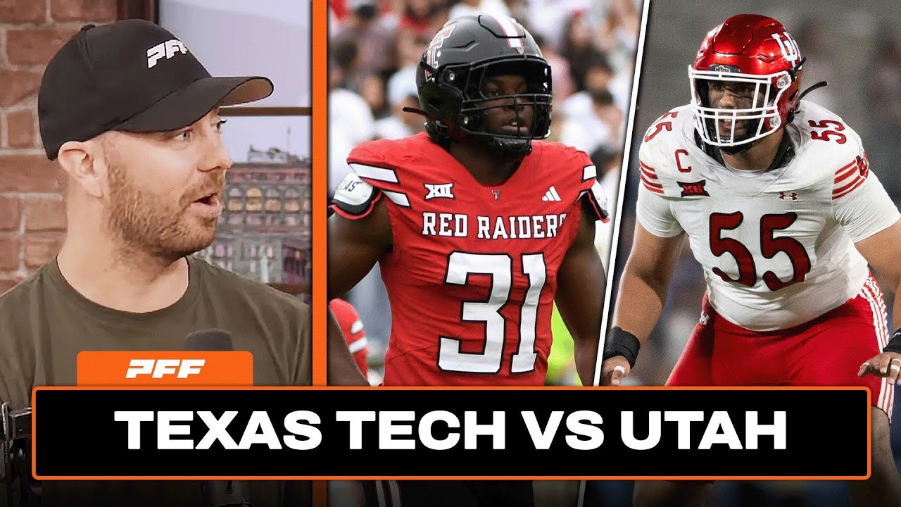 Texas Tech vs. Utah Preview & Prediction | PFF College Football Show ...