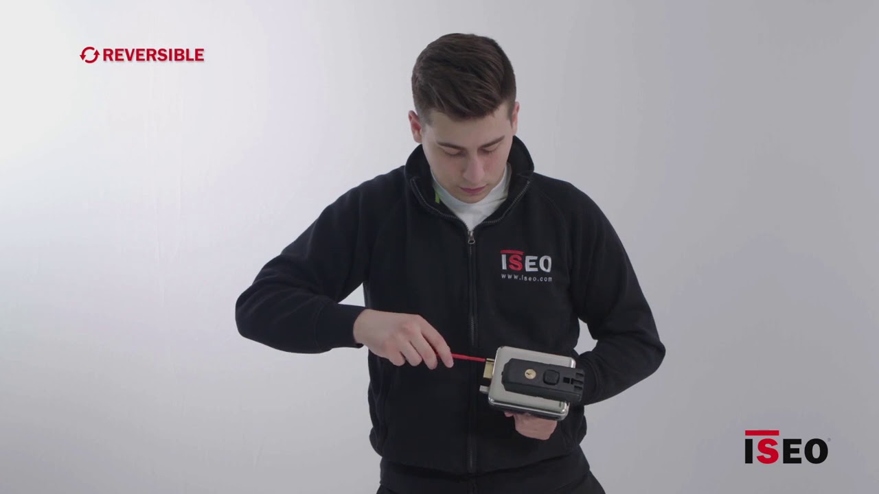 ISEO Serie 5 Electric rim lock Tutorial ENG - YouTube
