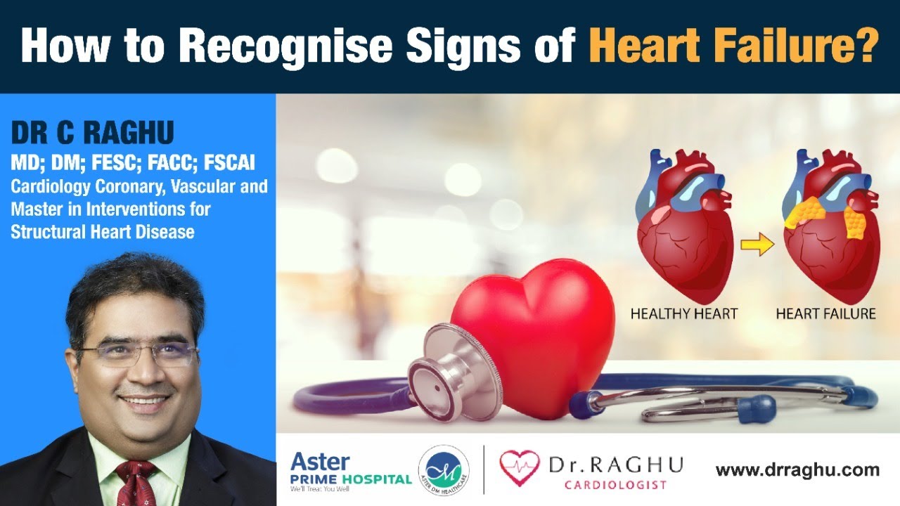 Signs of Heart Failure | Interventional Cardiologist | Dr C Raghu ...