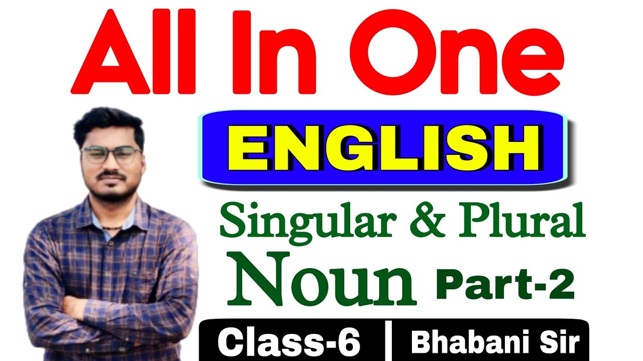 Singular & Plural Noun | English | Class-5 | For All Odisha Entrance ...