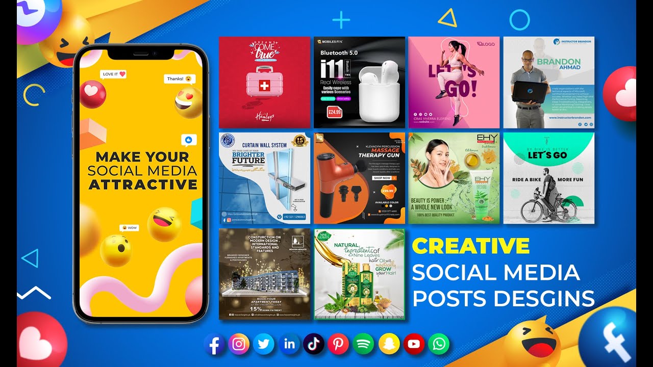 Get Your Creative Social Media Posts and Templates Design | Graphic ...