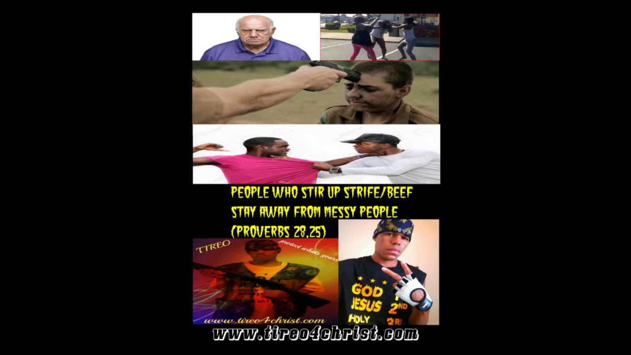 Messy People Who Stir Up Beef/Strife - YouTube