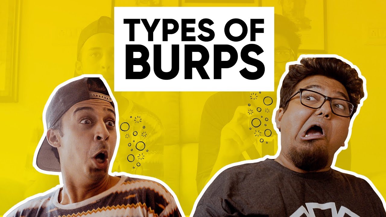 Types Of Burps | Jordindian - YouTube