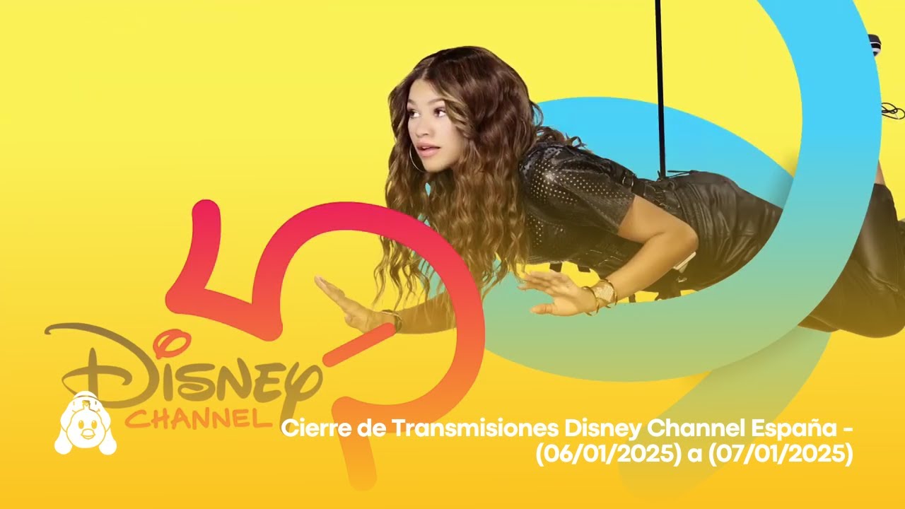 Cierre de Transmisiones Disney Channel España - (06/01/2025) a (07/01 ...