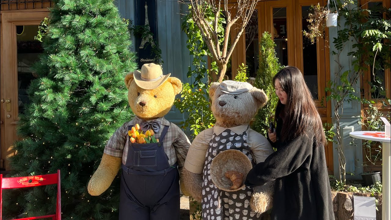 [VLOG]#125 우리의 첫 용리단길 데이트 _ 용리단길ㅣTeddy BeurreㅣSam Sam Samㅣ성수미술관ㅣ참맛감자탕 ...