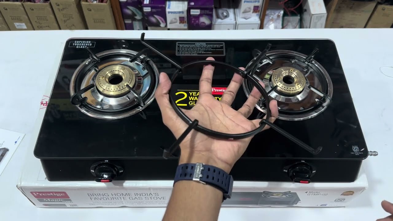 Prestige magic plus 2 burner gas stove review in hindi | 2burner gas ...